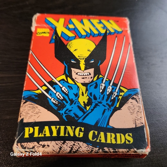 Marvel | Toys | 993 Marvel Xmen Playing Cards Wolverine Gambit Magneto ...